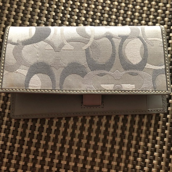 Coach | Bags | Coach Checkbook Cover | Poshmark